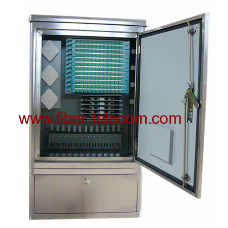 Fiber optic cross connection cabinet - Buy fiber connection cabinet ...