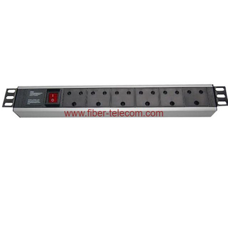 6 Ways PDU Socket SA South Africa Type - Buy 6 ways 19 inch 1U Rack ...