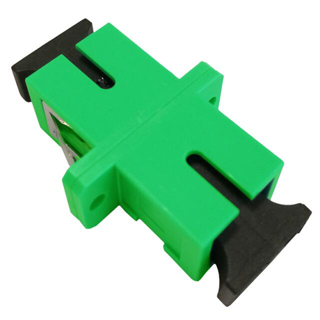 SC APC Fiber Optic Adaptor Simplex - Buy adaptor sc adaptor coupler ...