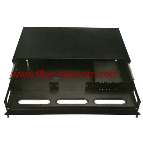 Wholesale MPO 1U Drawer Type Patch Panel in Chinese - Fibertel
