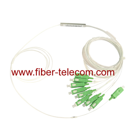 1x8 Blockless PLC Splitter with SC/APC Connector - Buy 1x8 Blockless ...