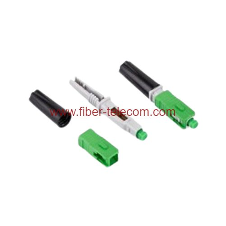 SC/APC Fiber Optic Fast Connector TJ01B2153-APC - Buy Optical Fiber Quick Connector Fiber Optic ...