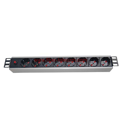 Italy Type PDU Socket 8 Ways Network Smart Rack - Buy 8 ways 19 inch ...