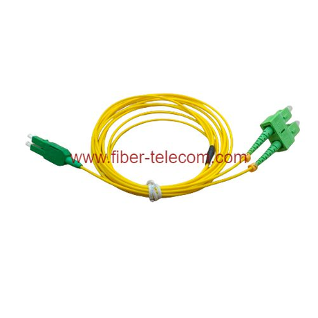 LC to SC APC Duplex SM Single Mode Optical Fiber Jumper - Buy LC to SC ...