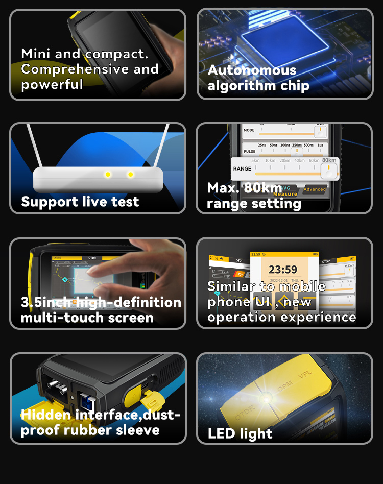 Multi Functions New Smart OTDR (Super Mini OTDR) TJ04A10S5 - Buy Multi ...