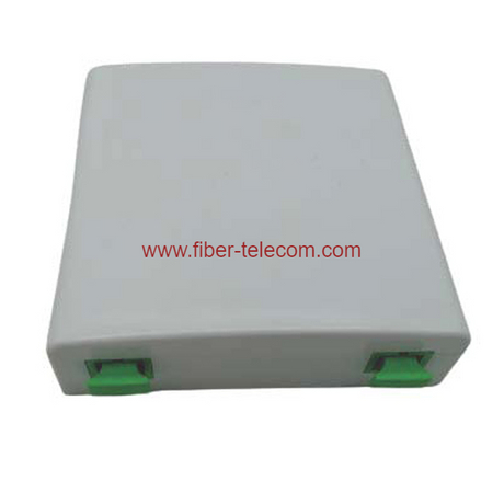 Wholesale FTTH Wall Mounted Box Indoor 2 Fiber in Chinese - Fibertel
