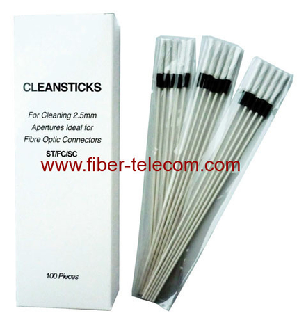 Fiber Sticks 2.5mm for SC/FC/ST - Buy Fiber cleaning sticks, Fiber ...