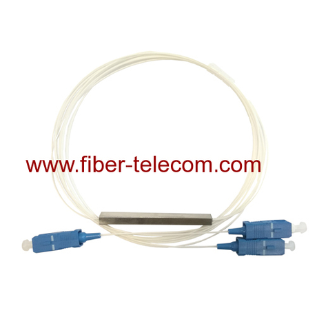 1x2 Blockless PLC Splitter with SC Connector - Buy 1x2 Blockless PLC ...