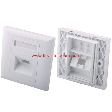 Fiber Optic Faceplate 1 Port TJ02E5301 - Buy Bevelled Face Plate ...