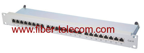CAT.6 FTP Patch Panel 1U 24 ports - Buy CAT.6 FTP Patch Panel 1U 24 ports, high-impact plastic ...
