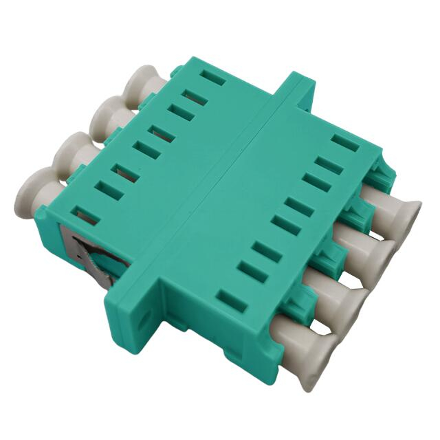 China Om3 Fiber Optic Connector Single Mode Quad Connector Lc Optical ...