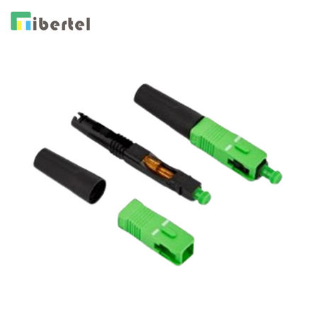 Wholesale SC/APC Fiber Optic Fast Connector Horizontal Type TJ01B0253 ...