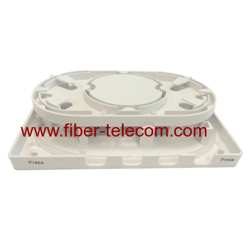 FTTH plastic indoor wall mounted terminal box - Buy 4fibers Modular ...