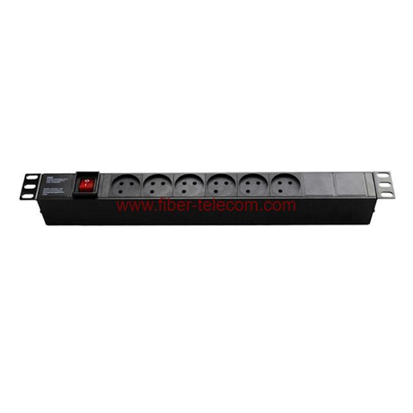 Israel Type 1U 6 Ways PDU Socket with Switch TJ06CIS06 - Buy 6 ways 19 ...