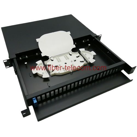 Slide Type Fiber Optic Patch Panel 1U - Buy fiber patch panel, Optical ...